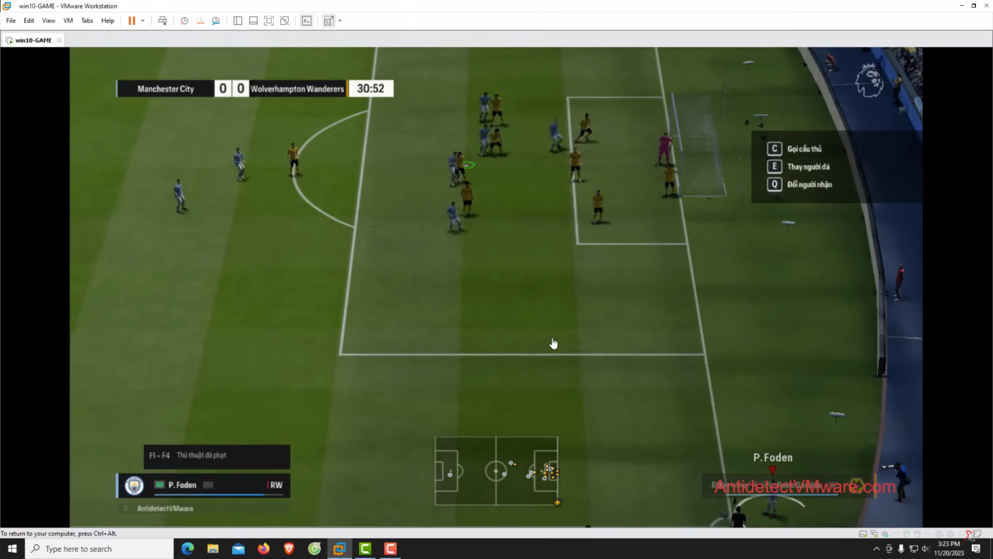 Fully devirtualized VMware virtual machine to play the game ...